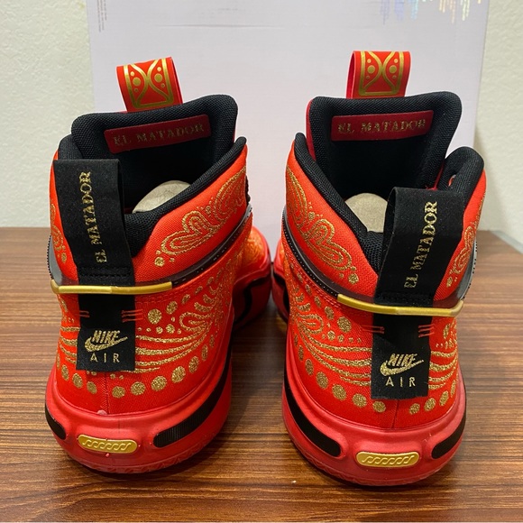 Jordan | Shoes | New Air Jordan 36 Luka El Matador Chile Red Gold ...